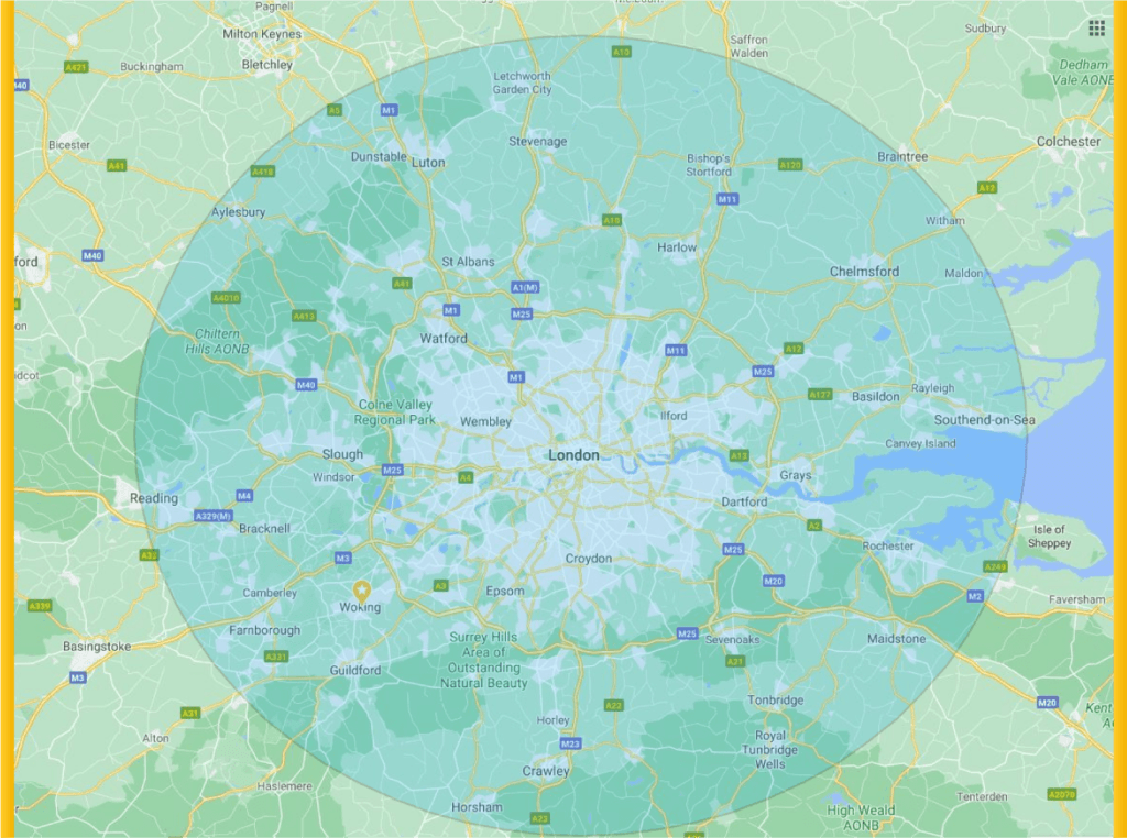 Areas We Cover | Car Keys Solutions